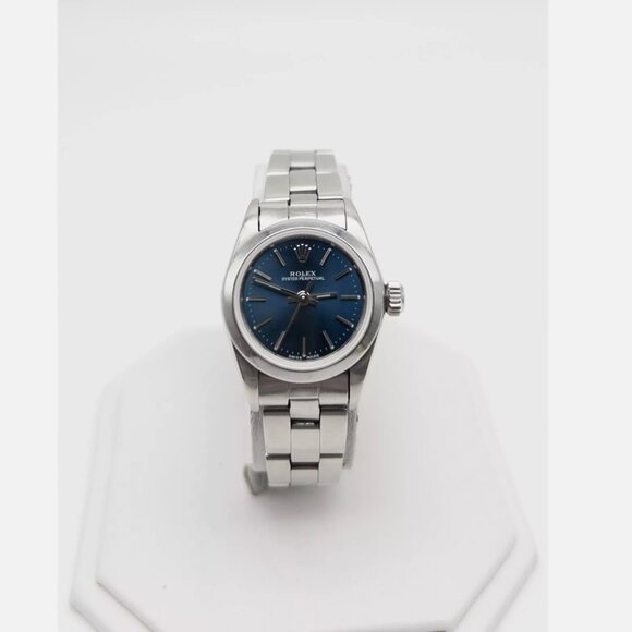 Rolex | Accessories | Rolex Estate Ladies Blue Dial Stunning | Poshmark